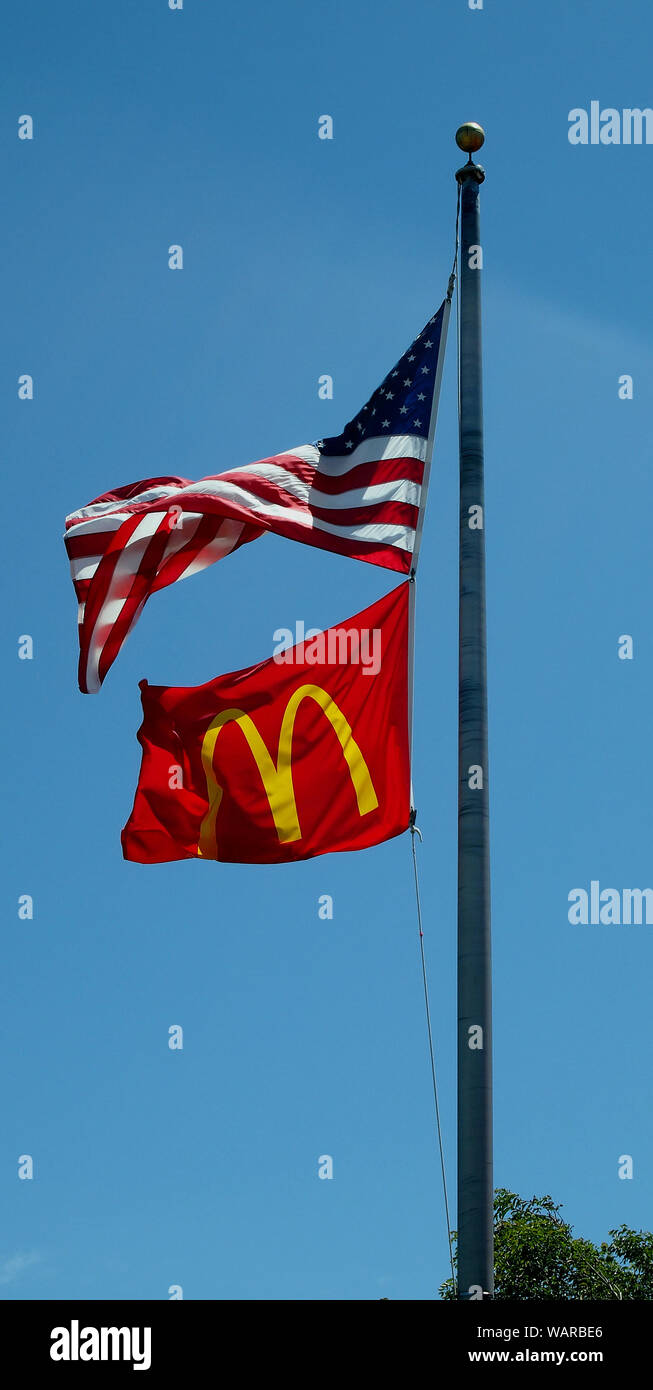 Mcdonalds Flag High Resolution Stock Photography and Images - Alamy