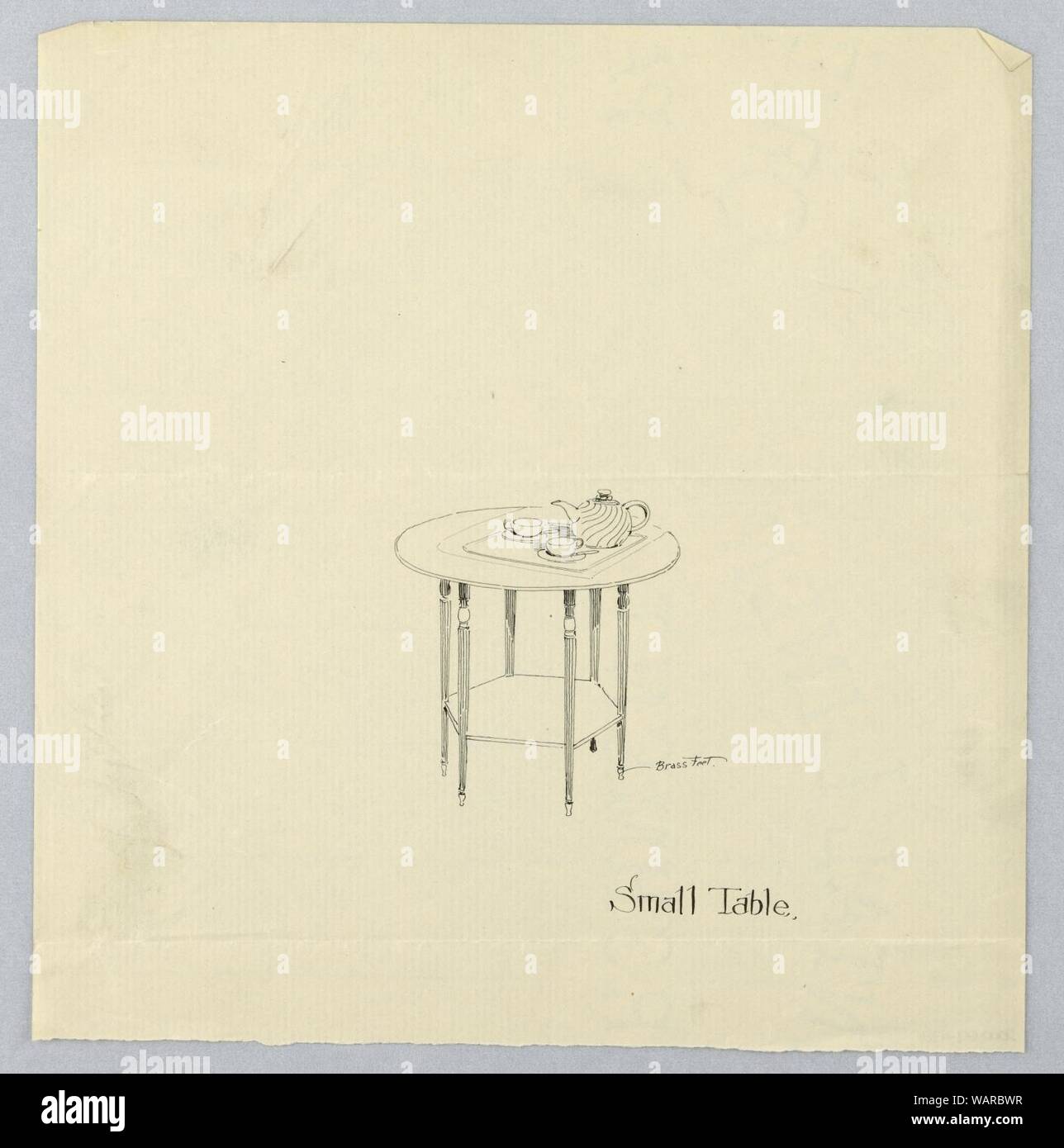 Tea table 1900 hi-res stock photography and images - Alamy