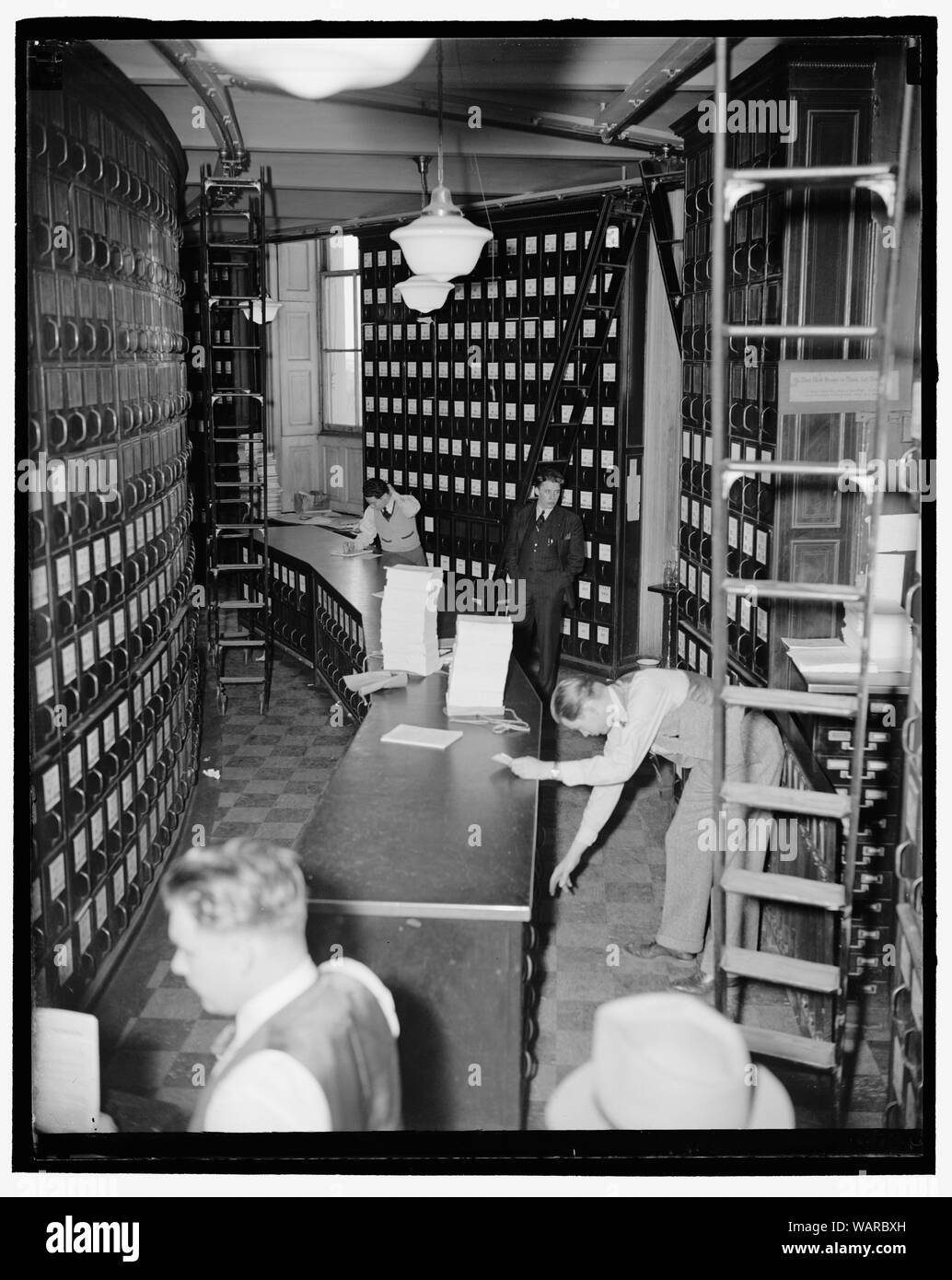 House of representatives document room Cut Out Stock Images & Pictures ...