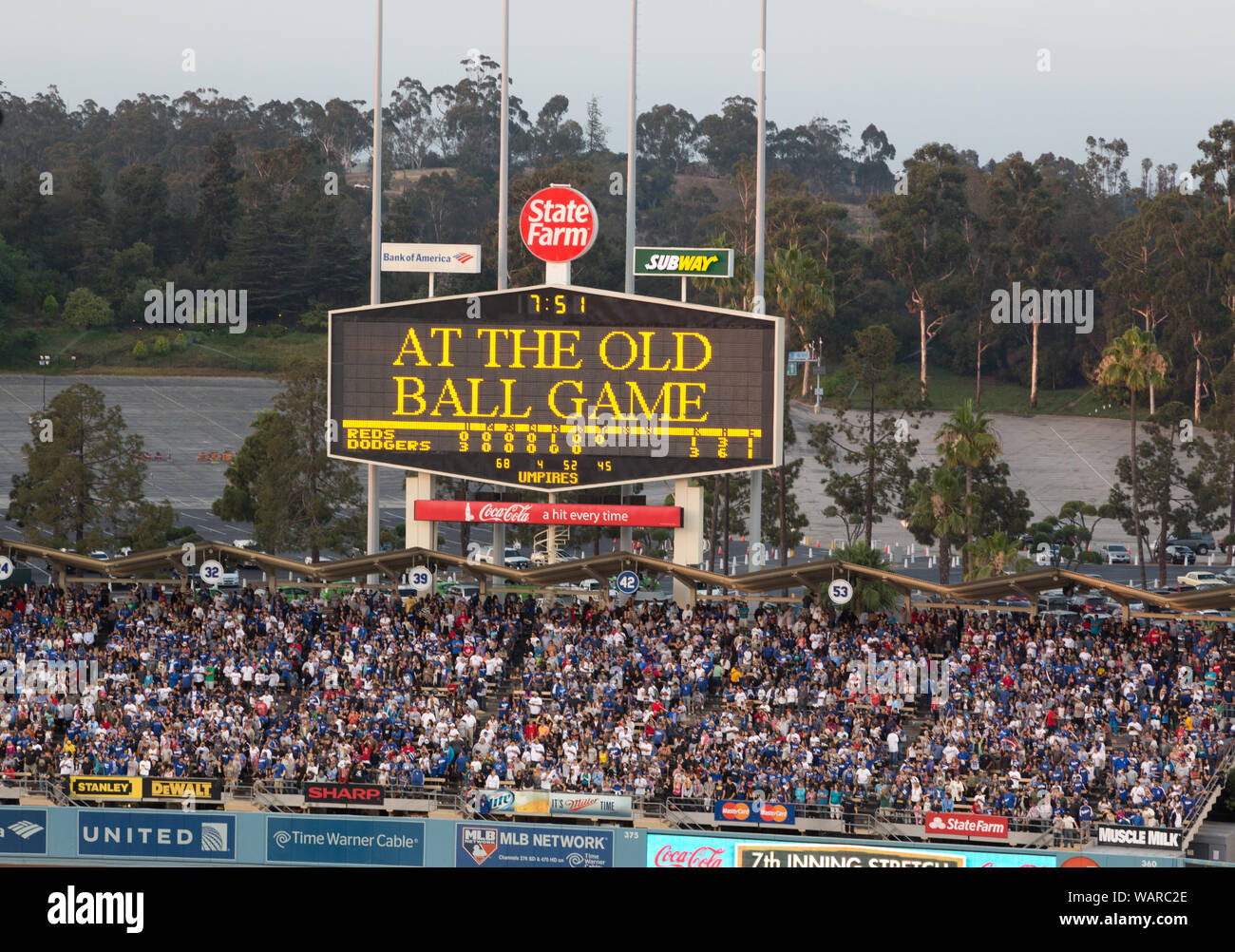 Dodger Stadium, Los Angeles, California Stock Photo - Alamy
