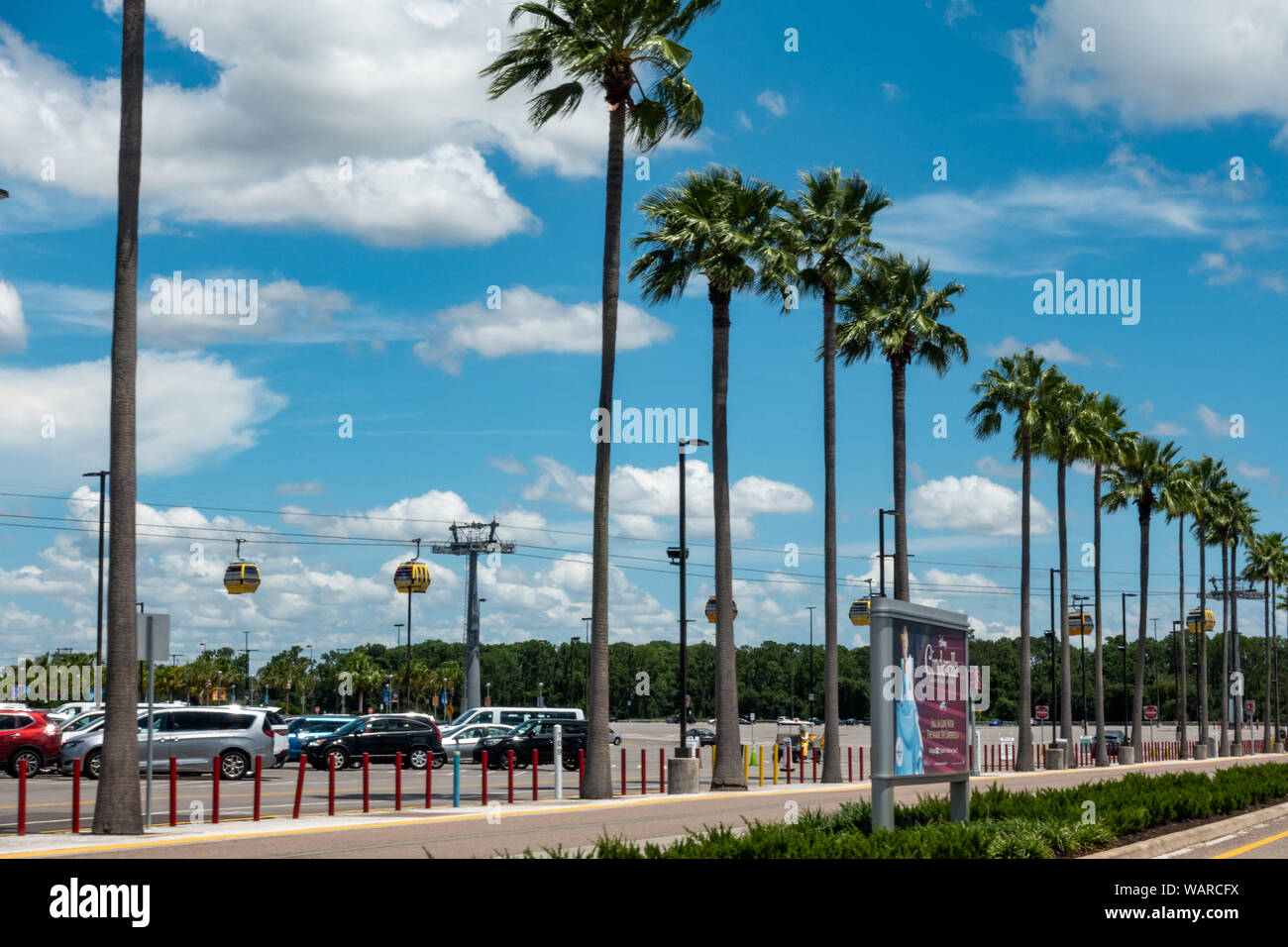 Disney skyliner gondola hi-res stock photography and images - Alamy