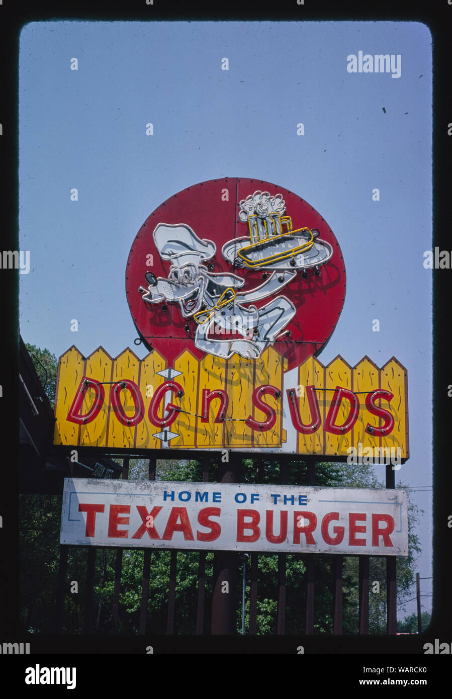 Dog n Suds sign, Mishawaka, Indiana Stock Photo - Alamy