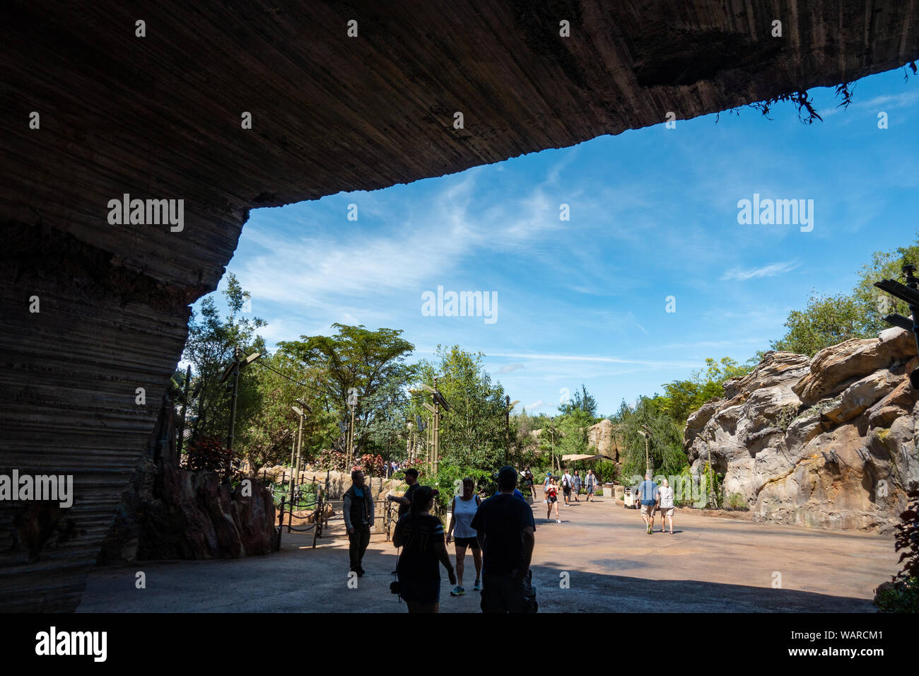 Orlando,FL/USA-8/20/19: Entrance to get into Disney World Hollywood ...