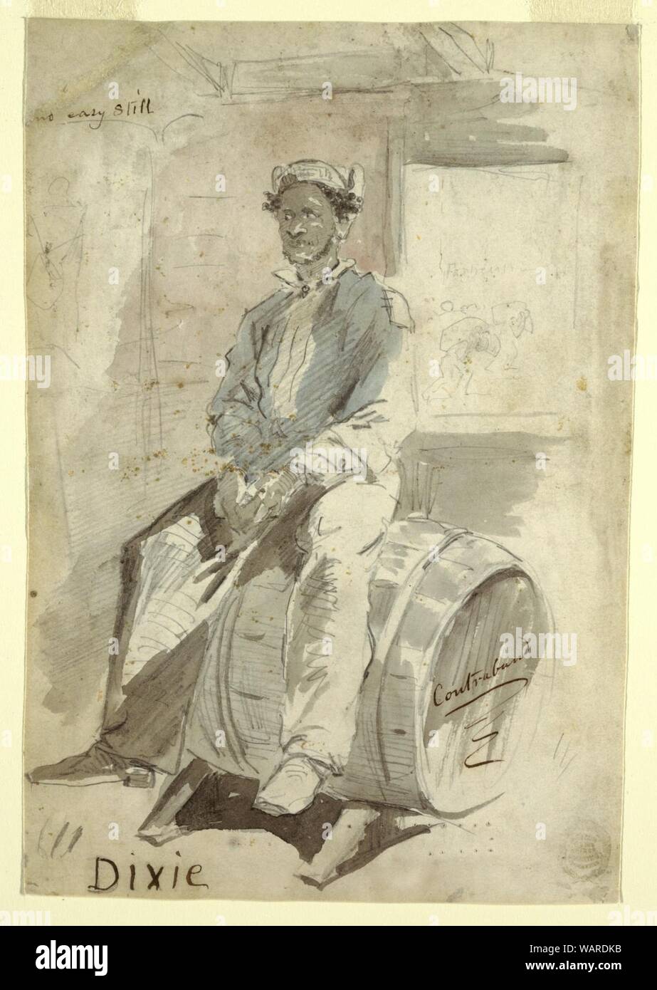 Drawing, Dixie, 1861 Stock Photo - Alamy