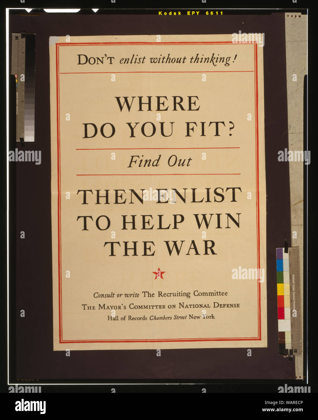 Don't enlist without thinking! Where do you fit? Find out, then enlist ...