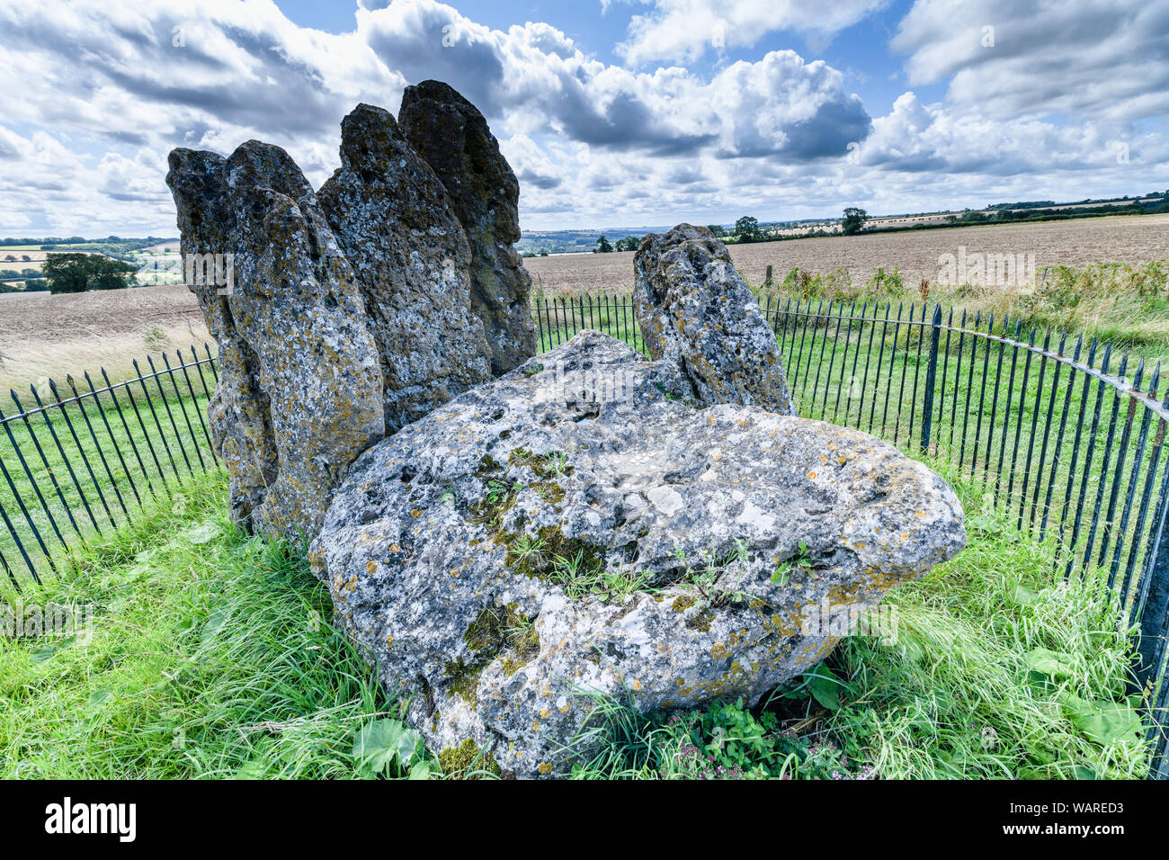 The Whispering Knights Standing Stones Stock Photo - Alamy