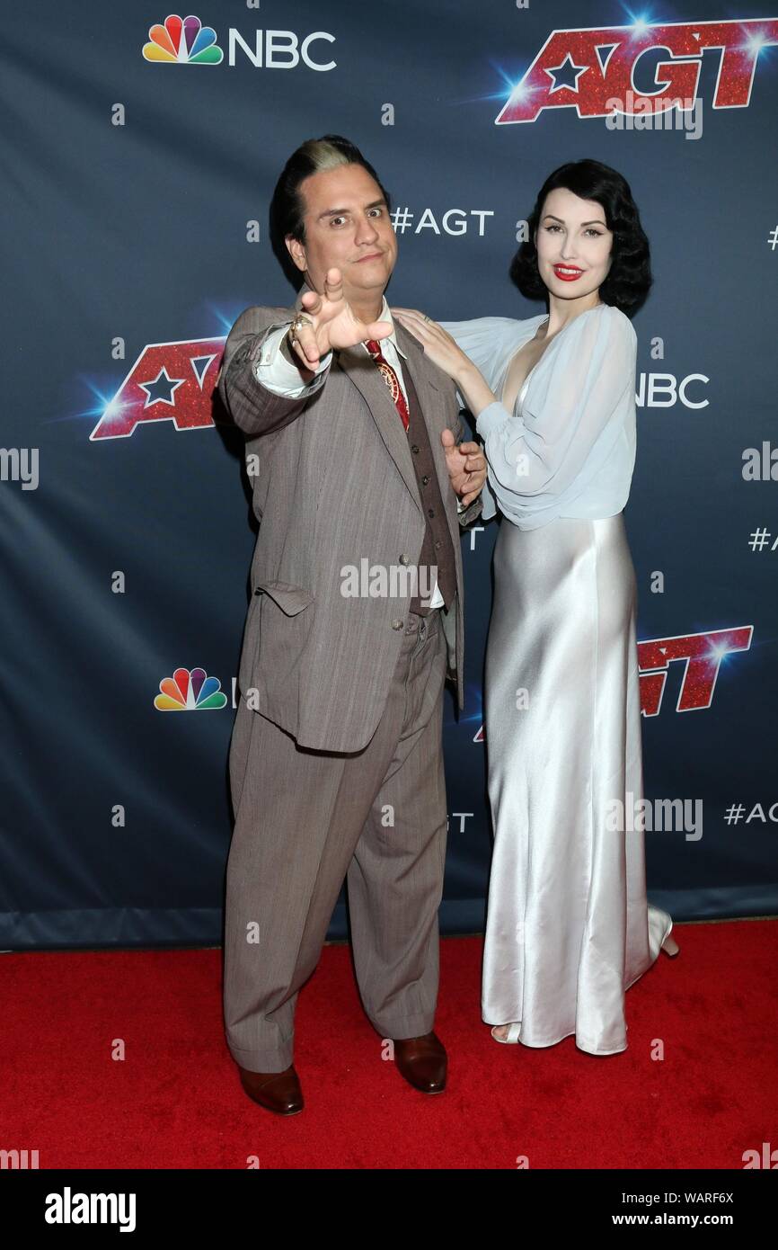 Los Angeles, CA. 20th Aug, 2019. Chris Doyle, Steffi Kay, The ...