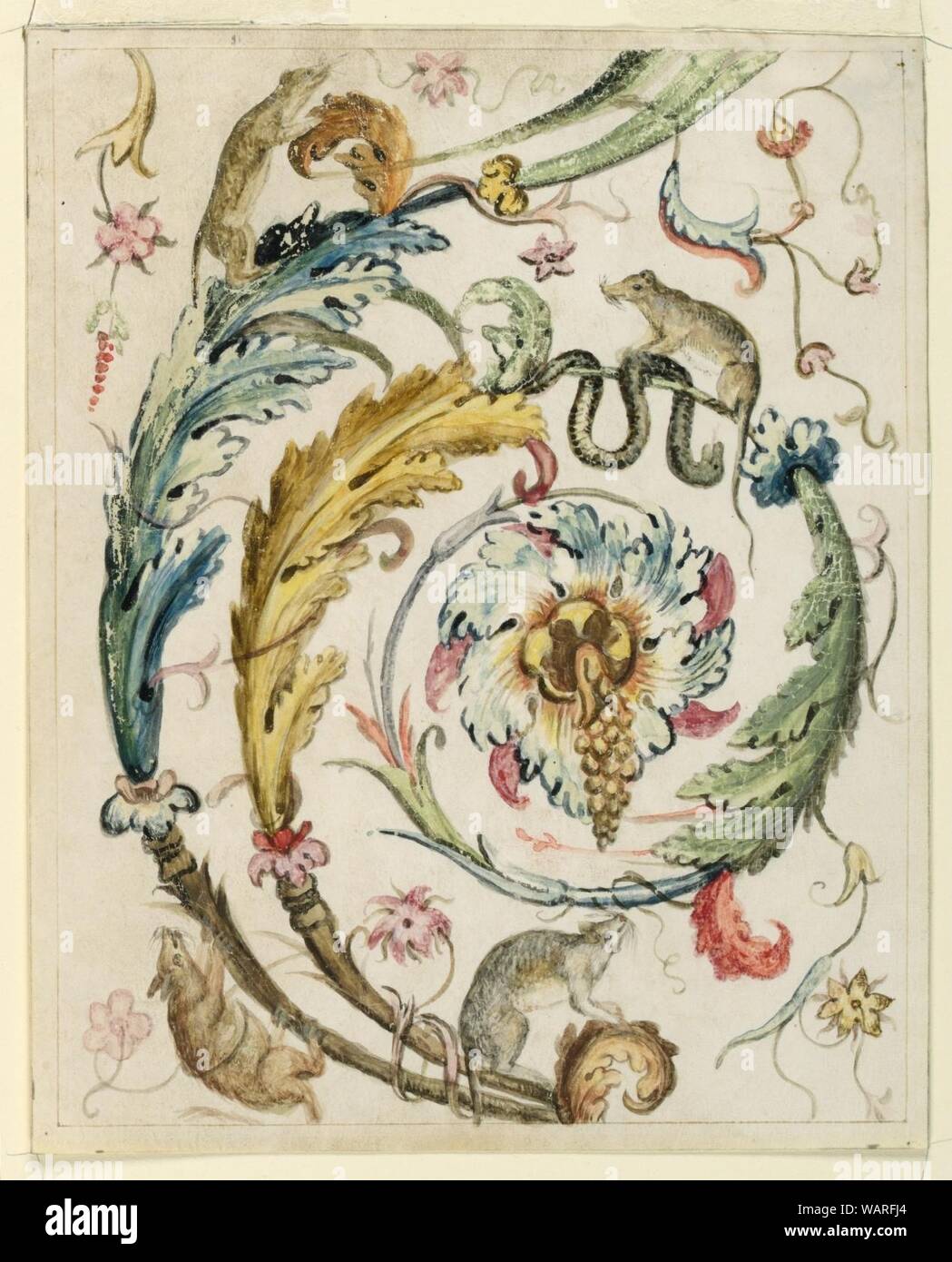 Arabesque drawing hi-res stock photography and images - Alamy