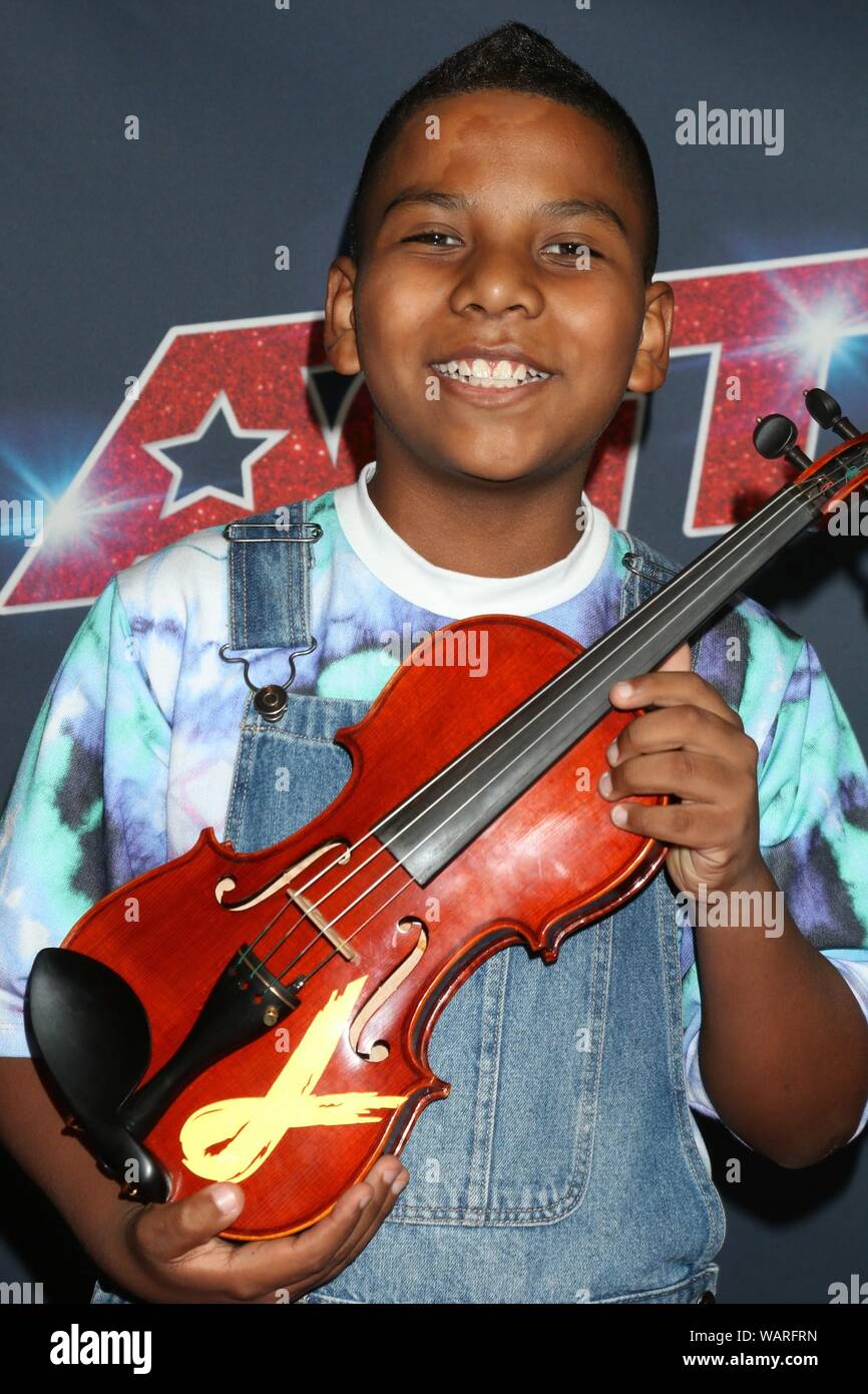 Los Angeles, CA. 20th Aug, 2019. Tyler Butler-Figueroa at arrivals for ...