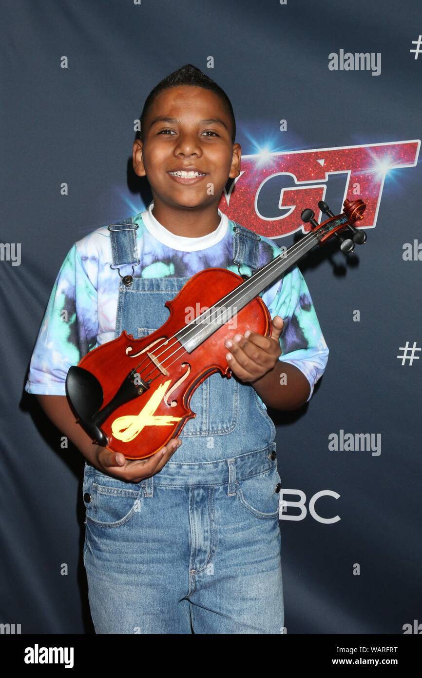 Los Angeles, CA. 20th Aug, 2019. Tyler Butler-Figueroa at arrivals for ...