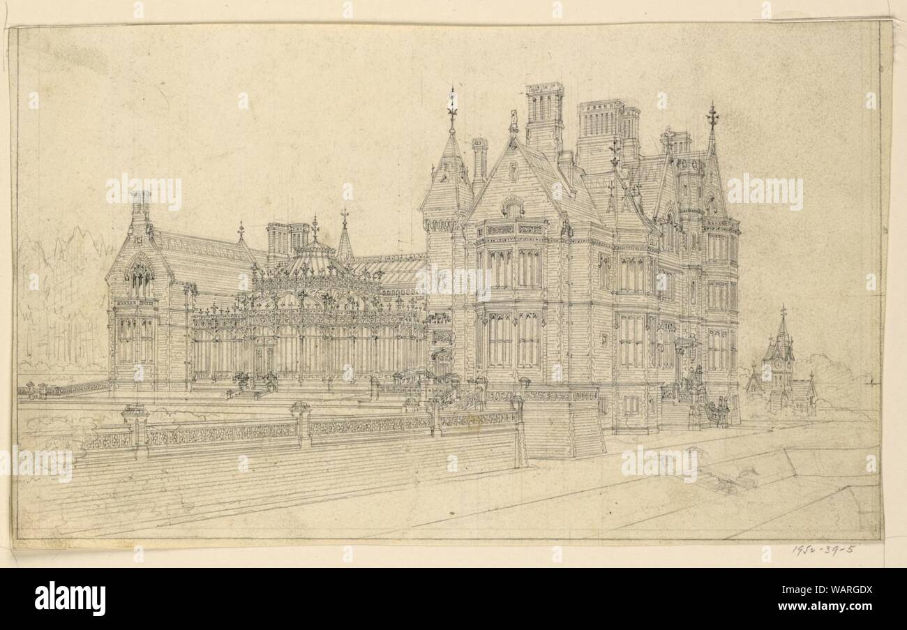 Gothic country house hi-res stock photography and images - Alamy