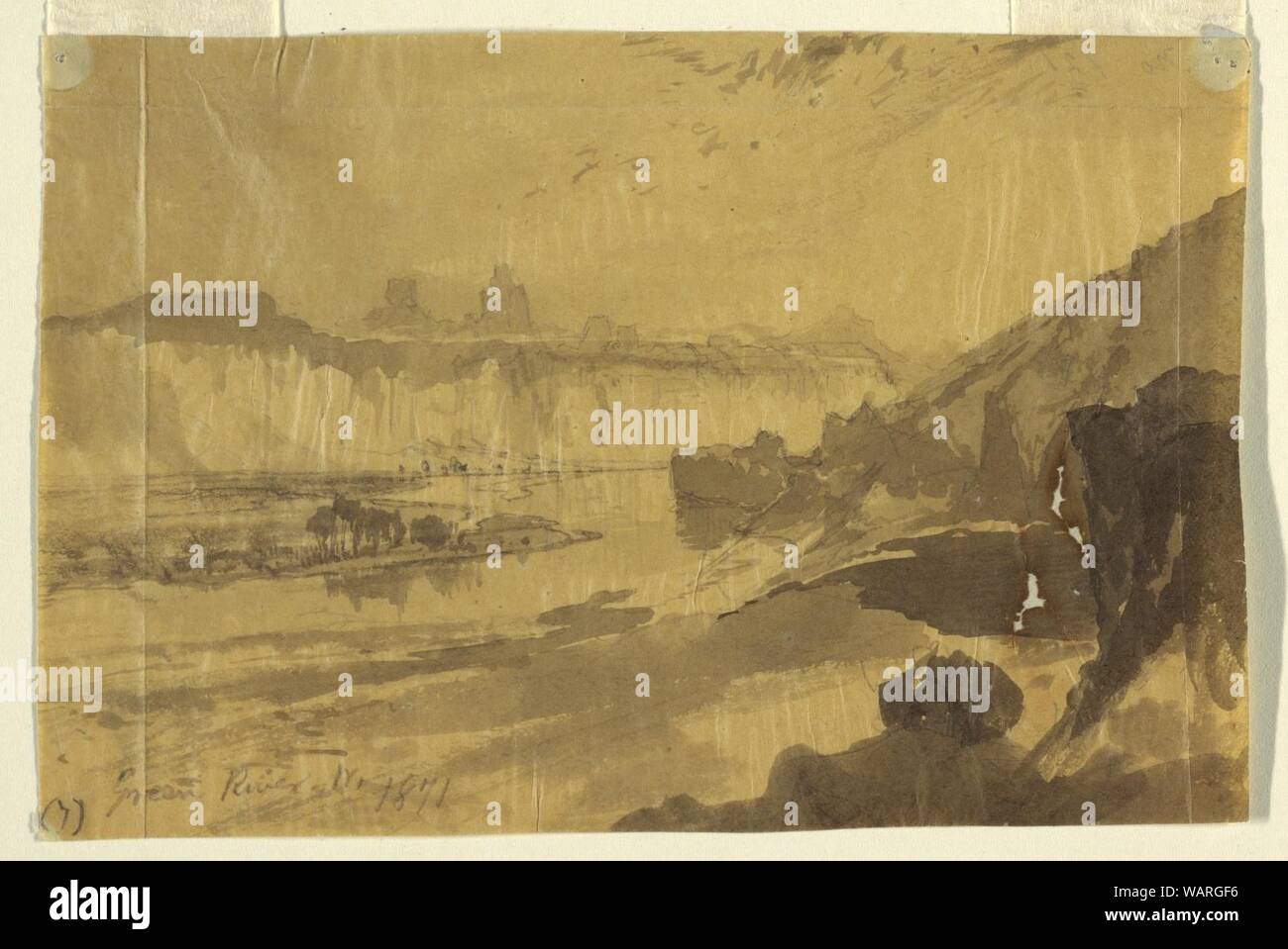 Wyoming drawing hi-res stock photography and images - Alamy