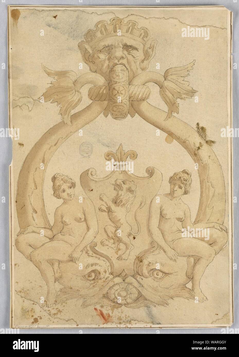 Grotesque ornament hi-res stock photography and images - Alamy