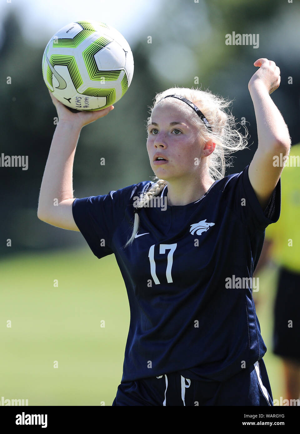 Girls soccer action with Lake City High School vs. Coeur d'Alene ...