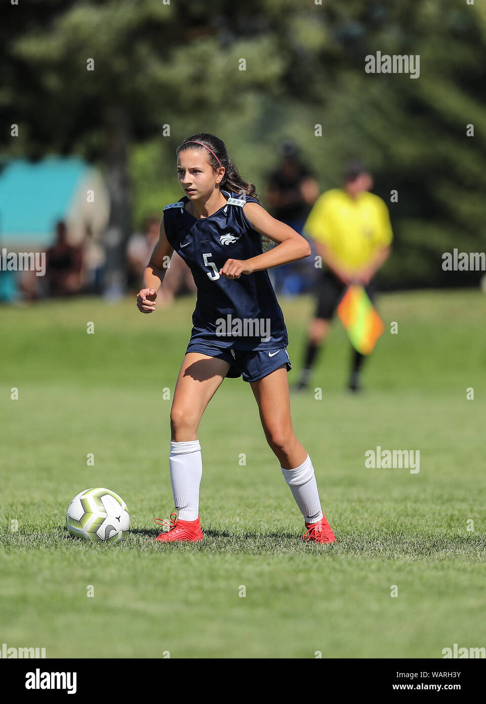 Girls soccer action with Lake City High School vs. Coeur d'Alene ...