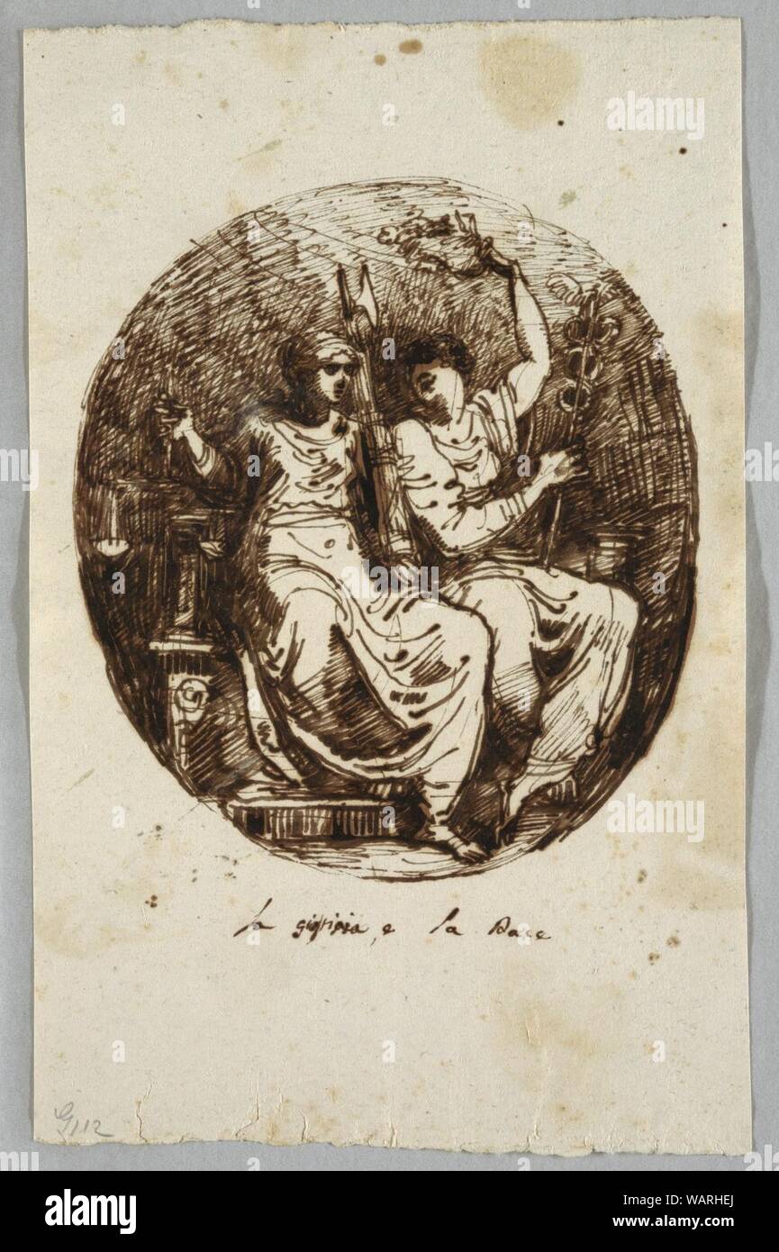 Drawing, Justice and Peace Stock Photo - Alamy