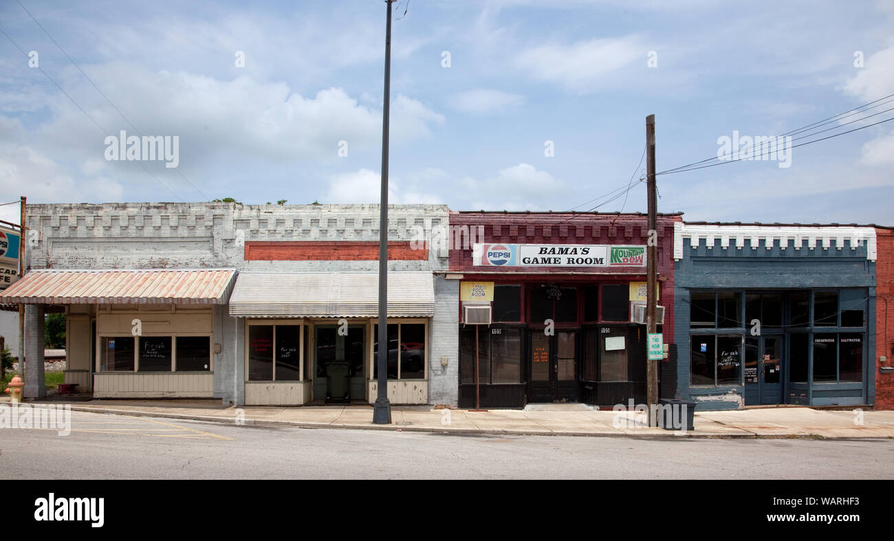 Downtown Athens, Alabama Stock Photo - Alamy