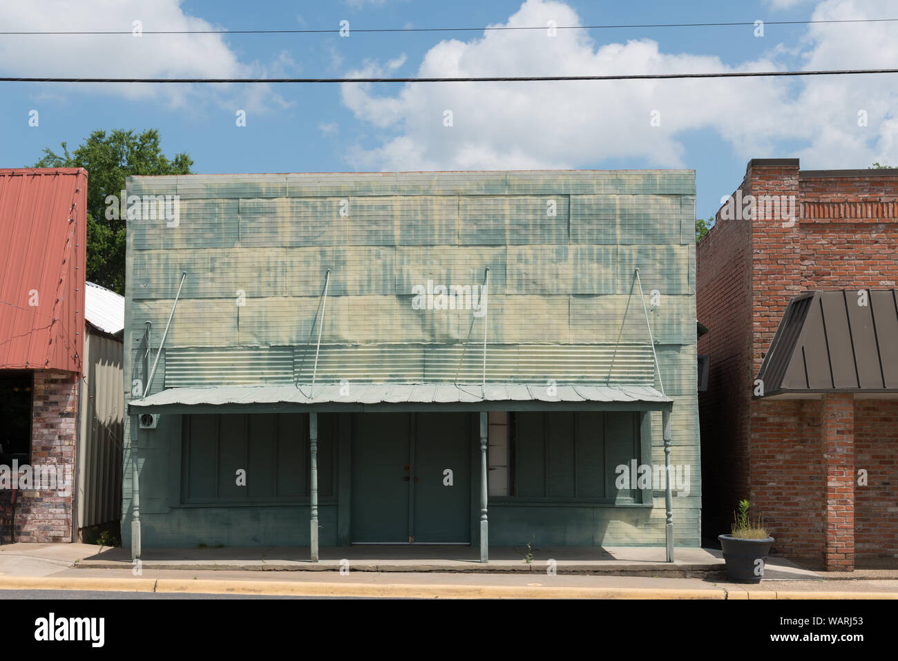 Downtown Emory, a town in Rains County in northeast Texas Stock Photo ...