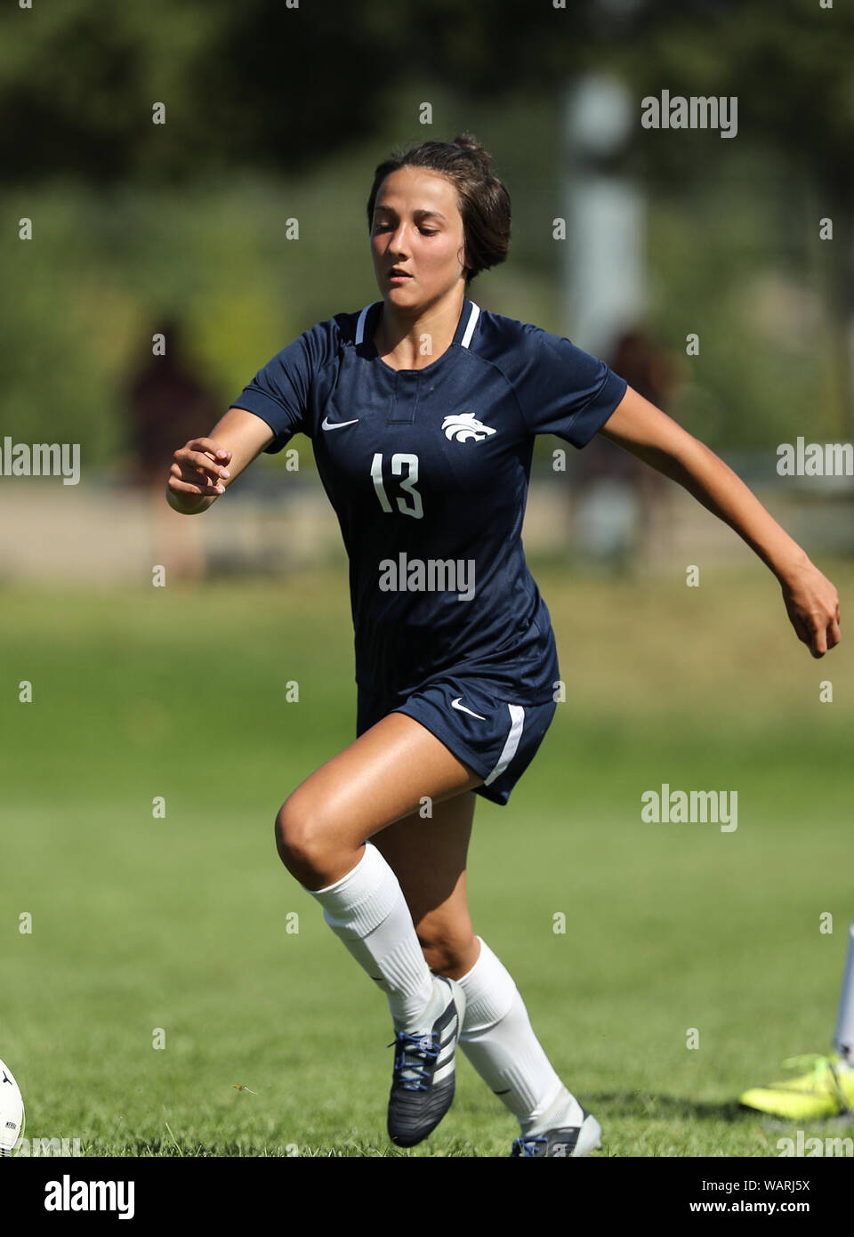 Girls soccer action with Lake City High School vs. Coeur d'Alene ...