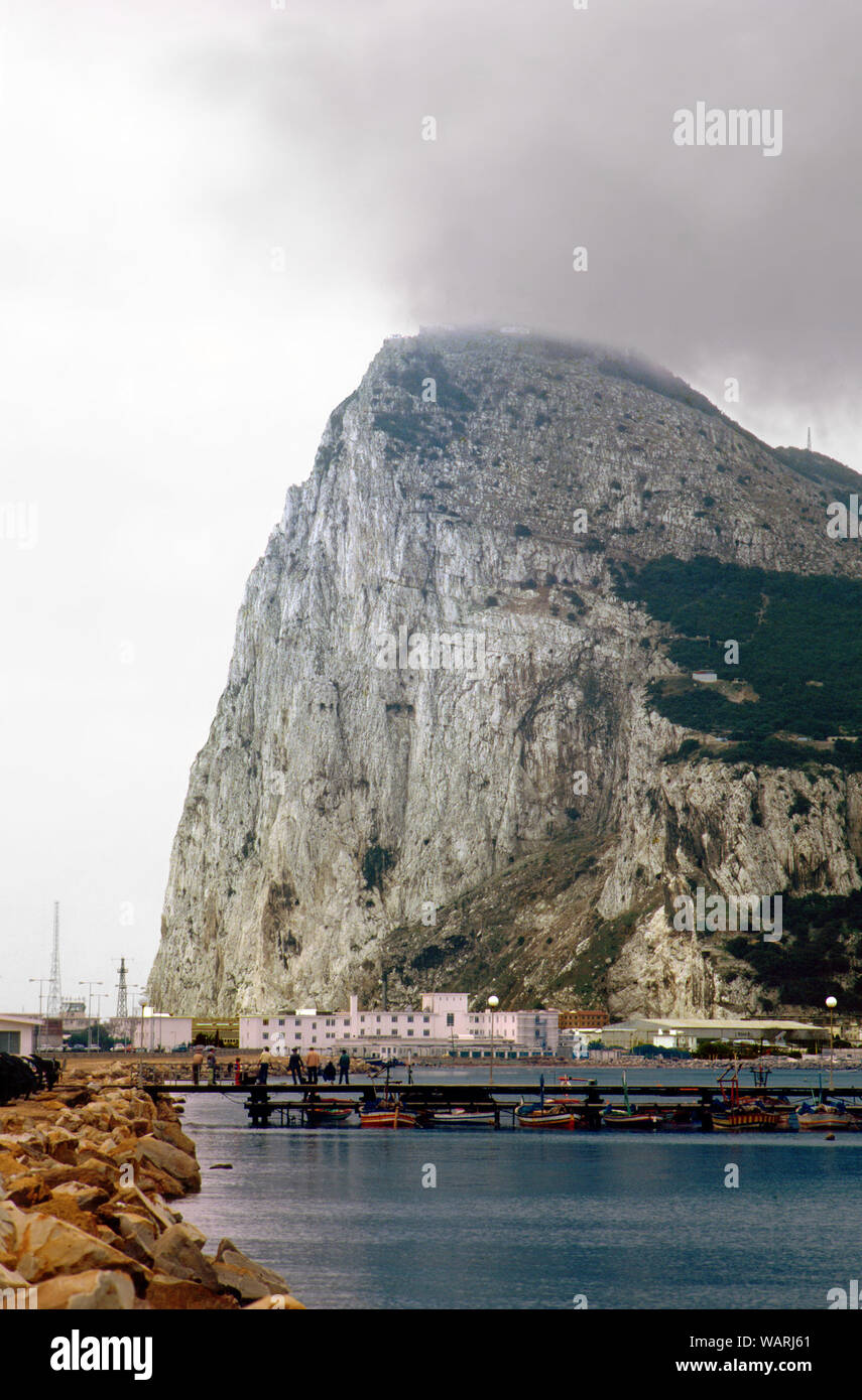 The Rock of Gibraltar Stock Photo - Alamy