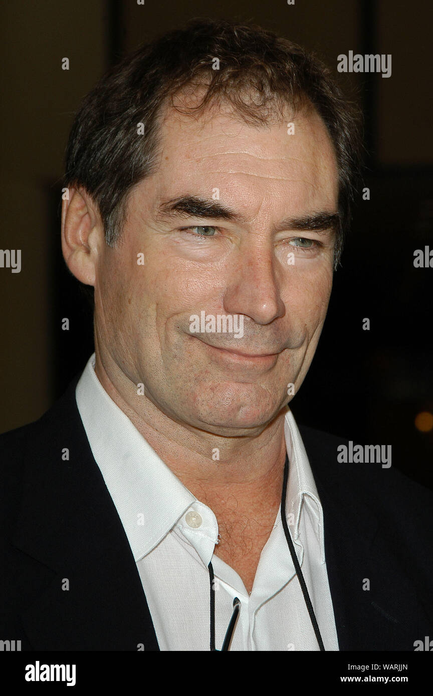 Timothy Dalton at the 2005 NBC Press Tour held at Universal Hilton in ...