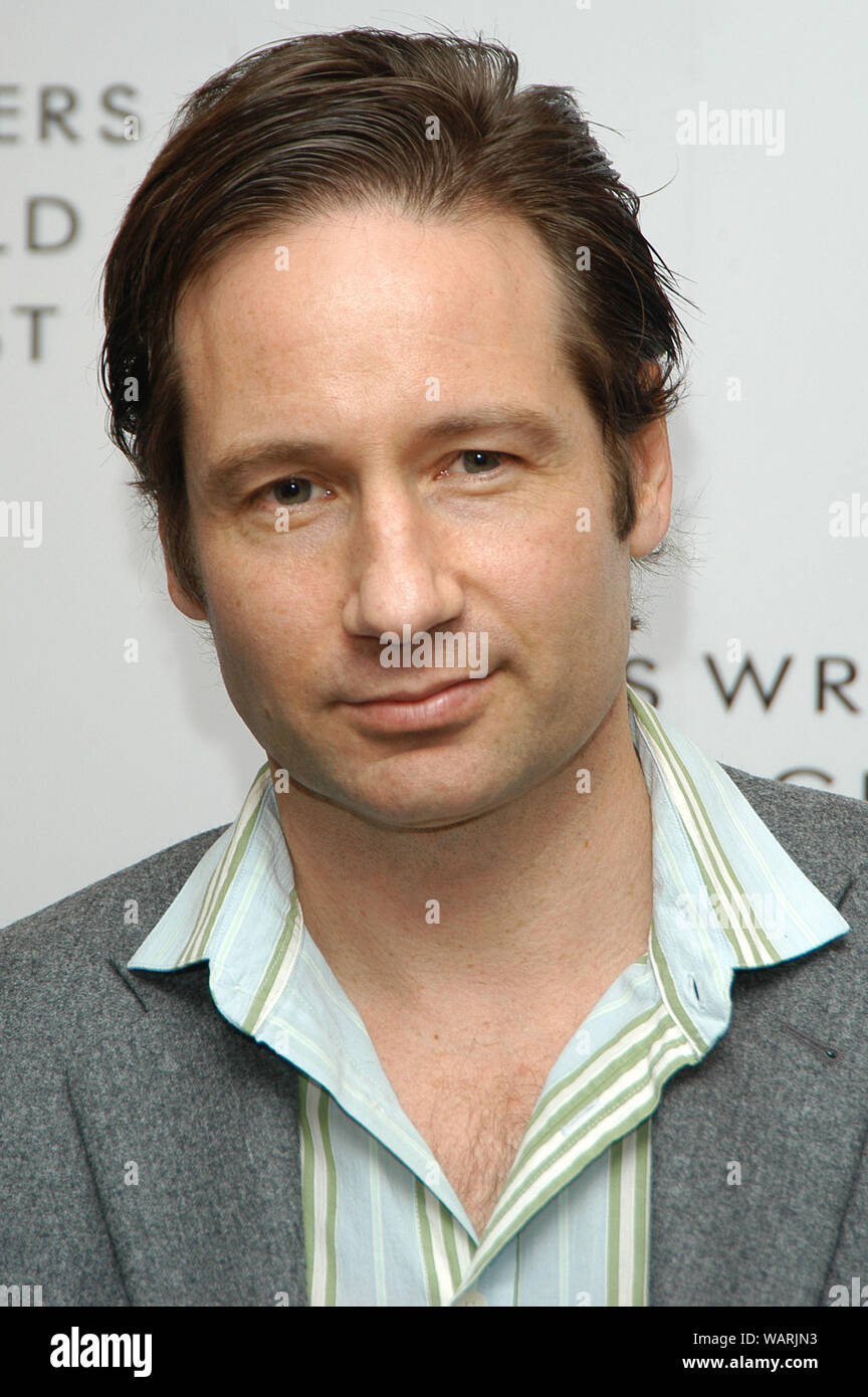 David Duchovny at The 57th Annual Writers Guild Awards - Press Room ...