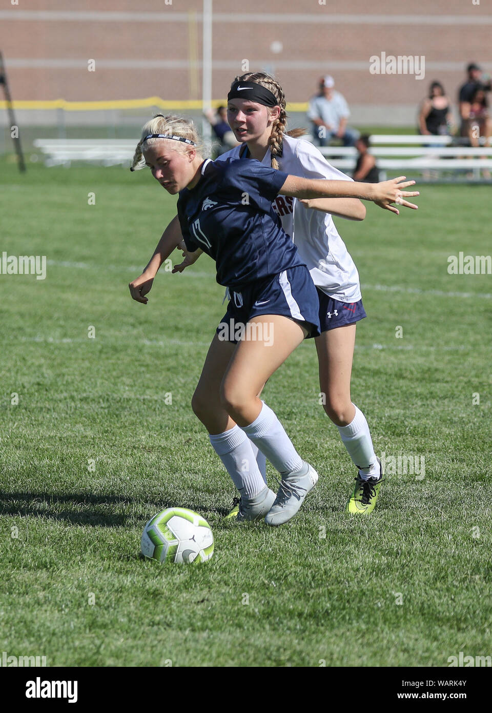 Girls soccer action with Lake City High School vs. Coeur d'Alene ...