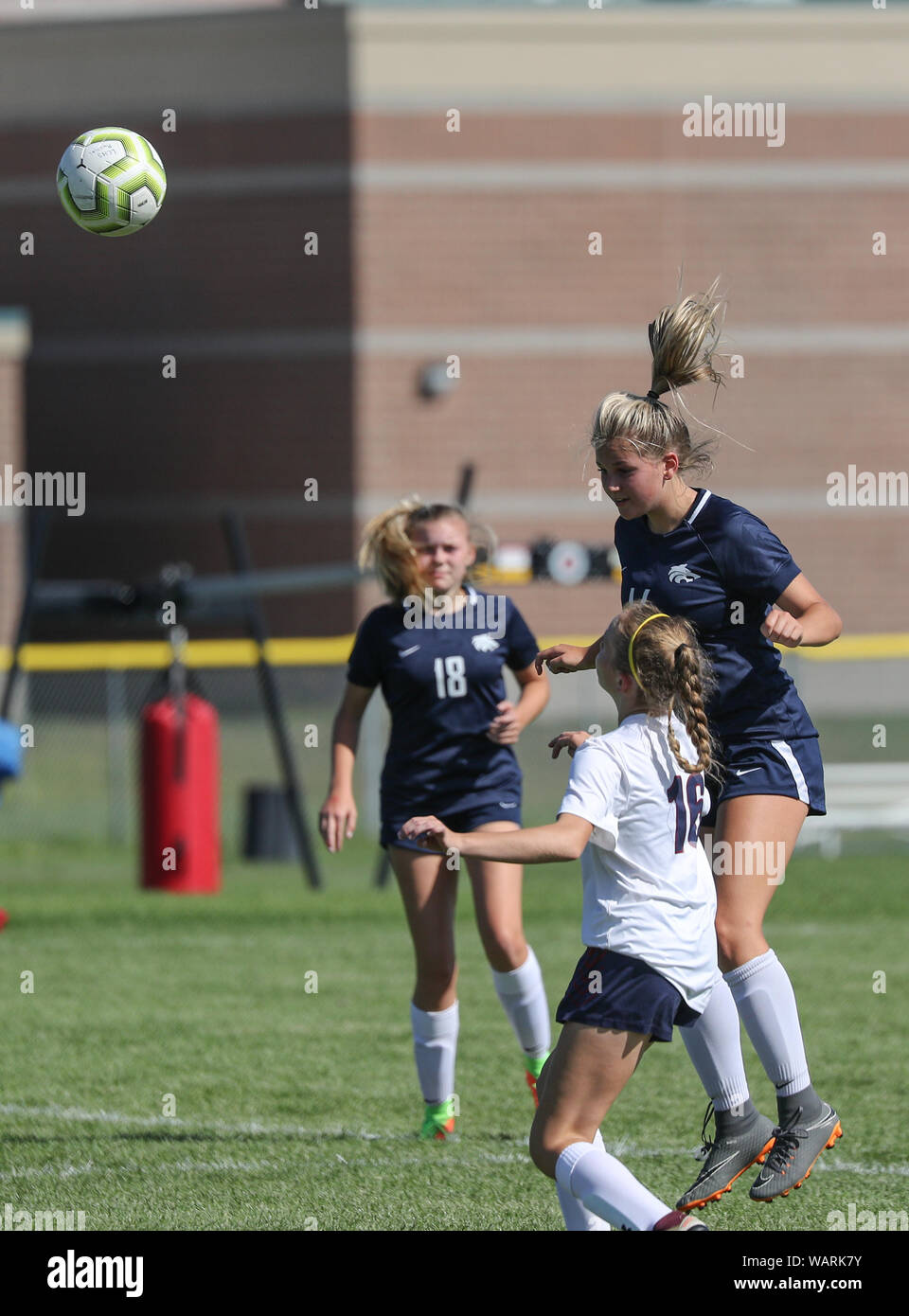 Girls soccer action with Lake City High School vs. Coeur d'Alene ...