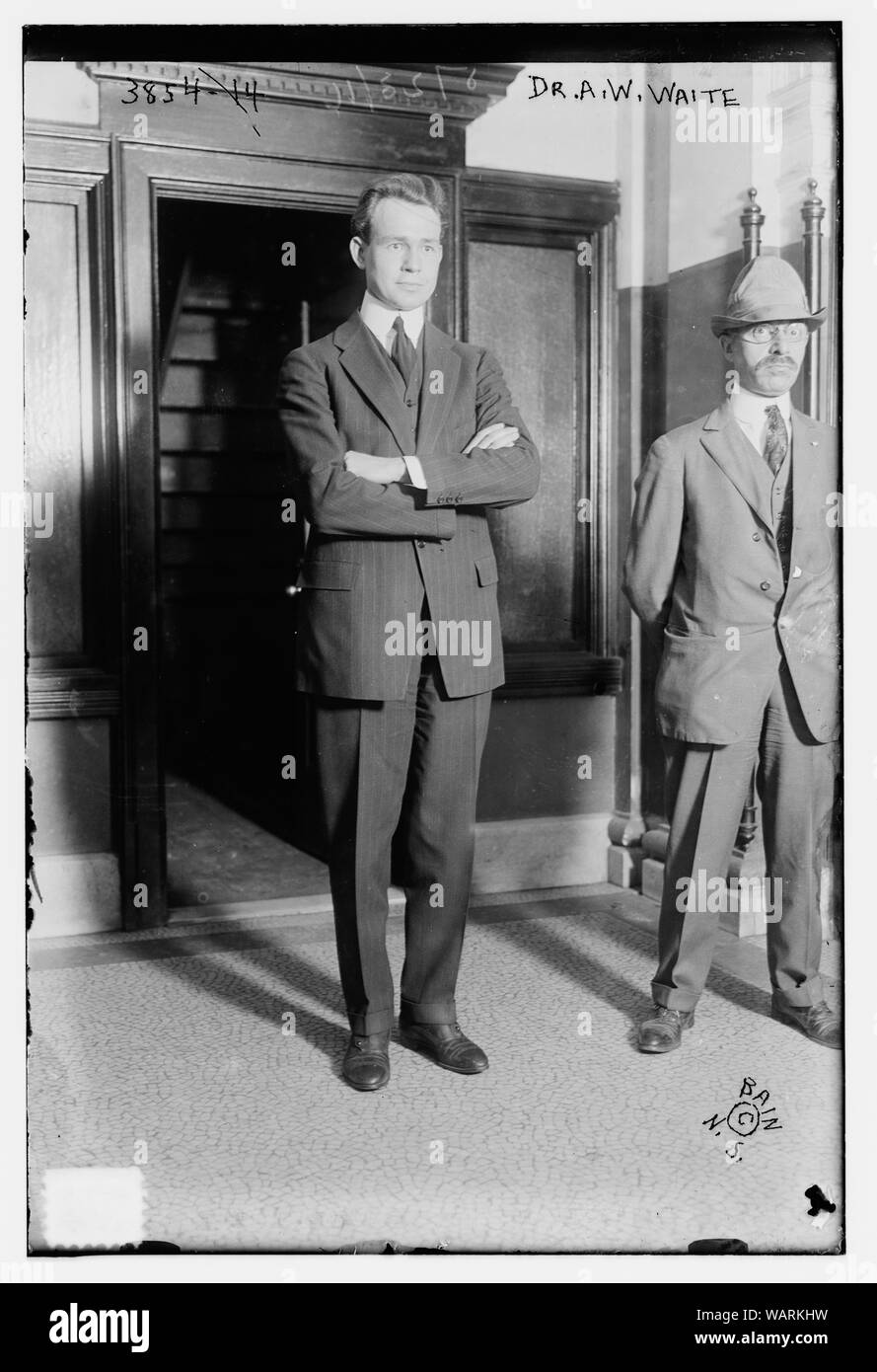 Dr. A.W. Waite Stock Photo - Alamy