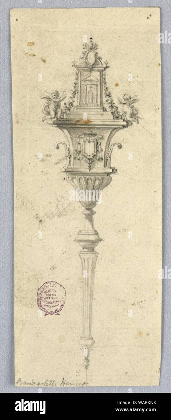 Drawing, Mace for Liturgical Use, 1750–1773 Stock Photo - Alamy