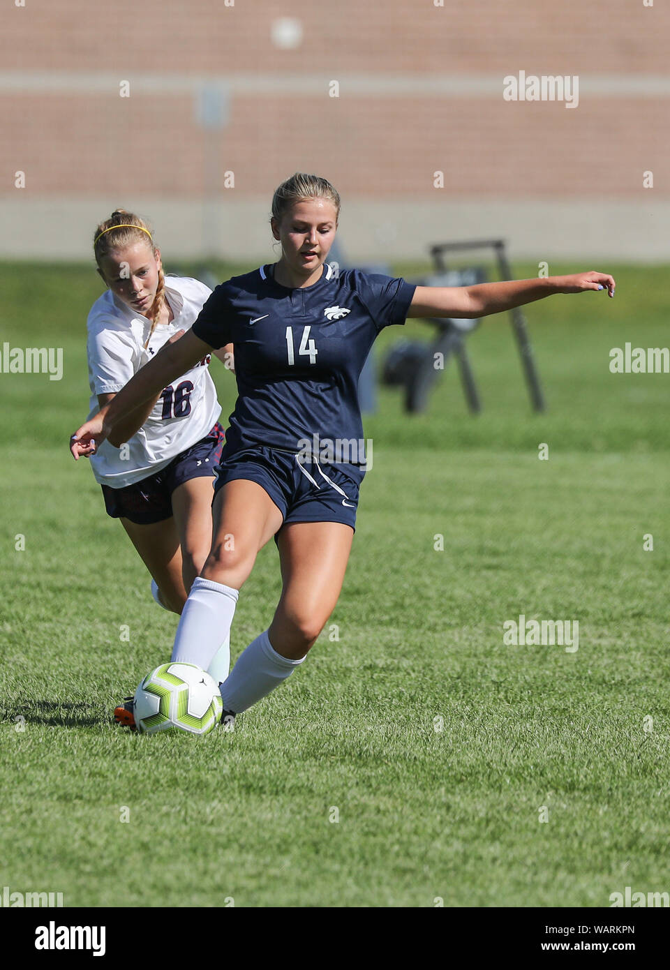 Girls soccer action with Lake City High School vs. Coeur d'Alene ...