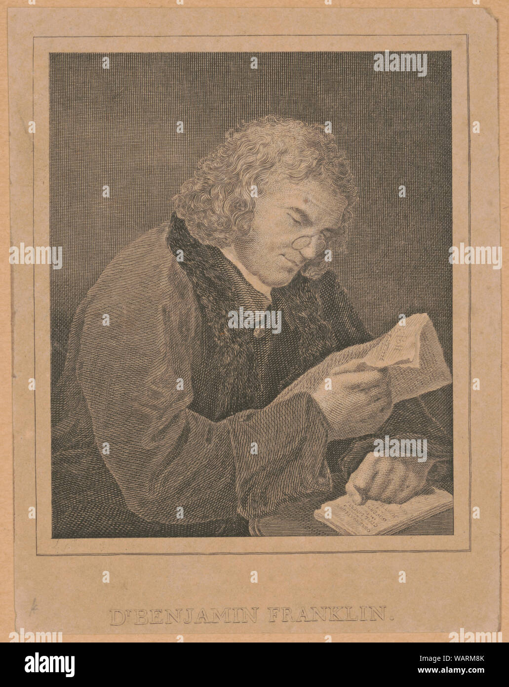 Dr. Benjamin Franklin Stock Photo - Alamy