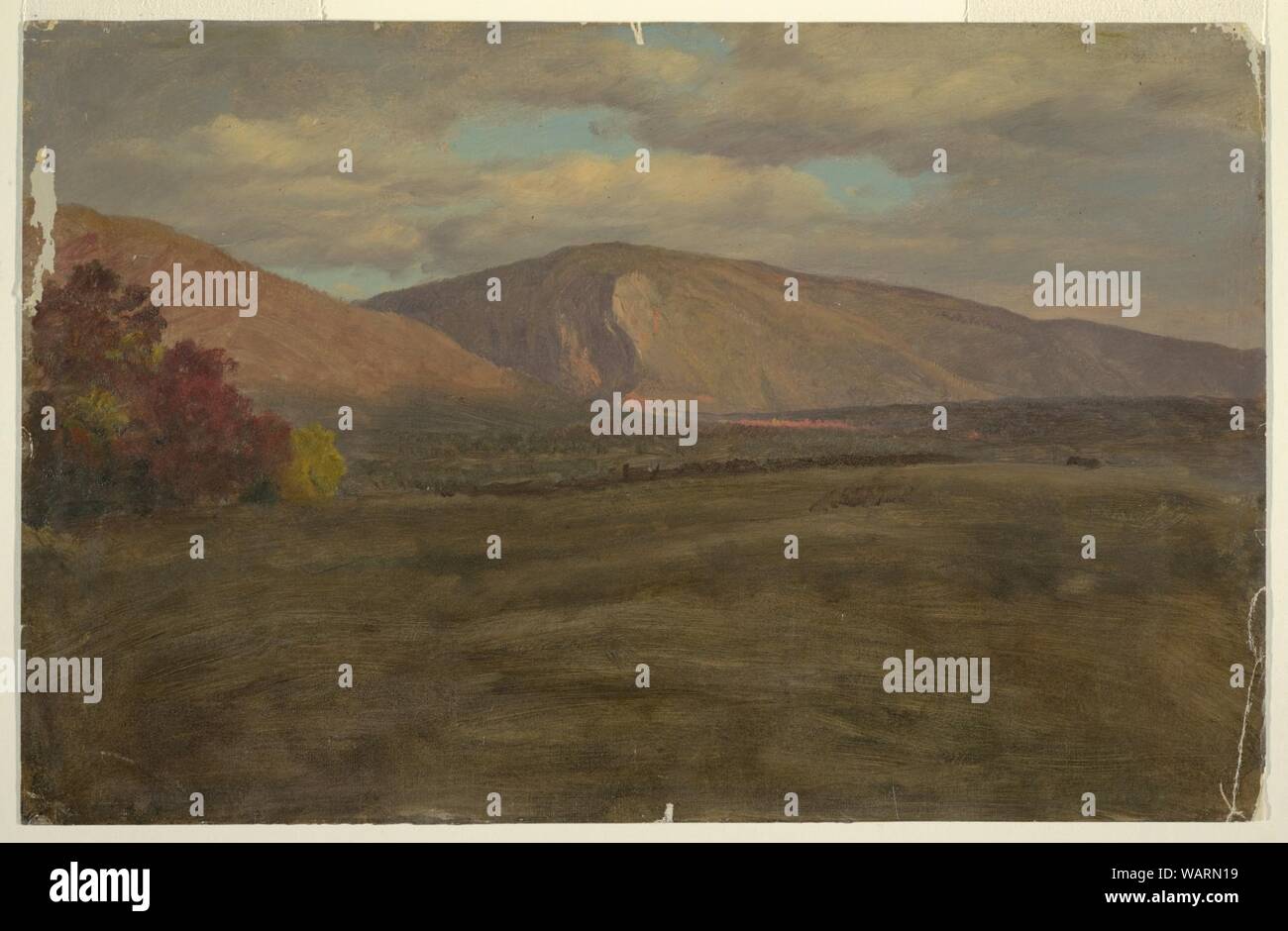 Drawing, Mt. Katahdin from the South West (.), 1870–80 Stock Photo - Alamy
