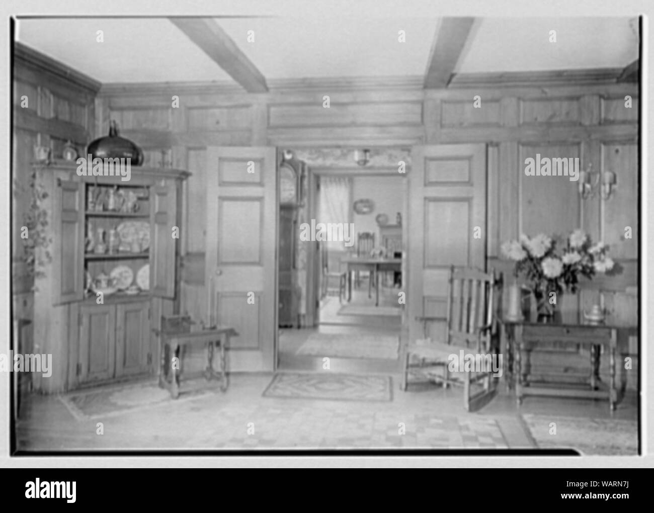 Dr. Dudley H. Morris, residence in Fieldston, New York Stock Photo - Alamy