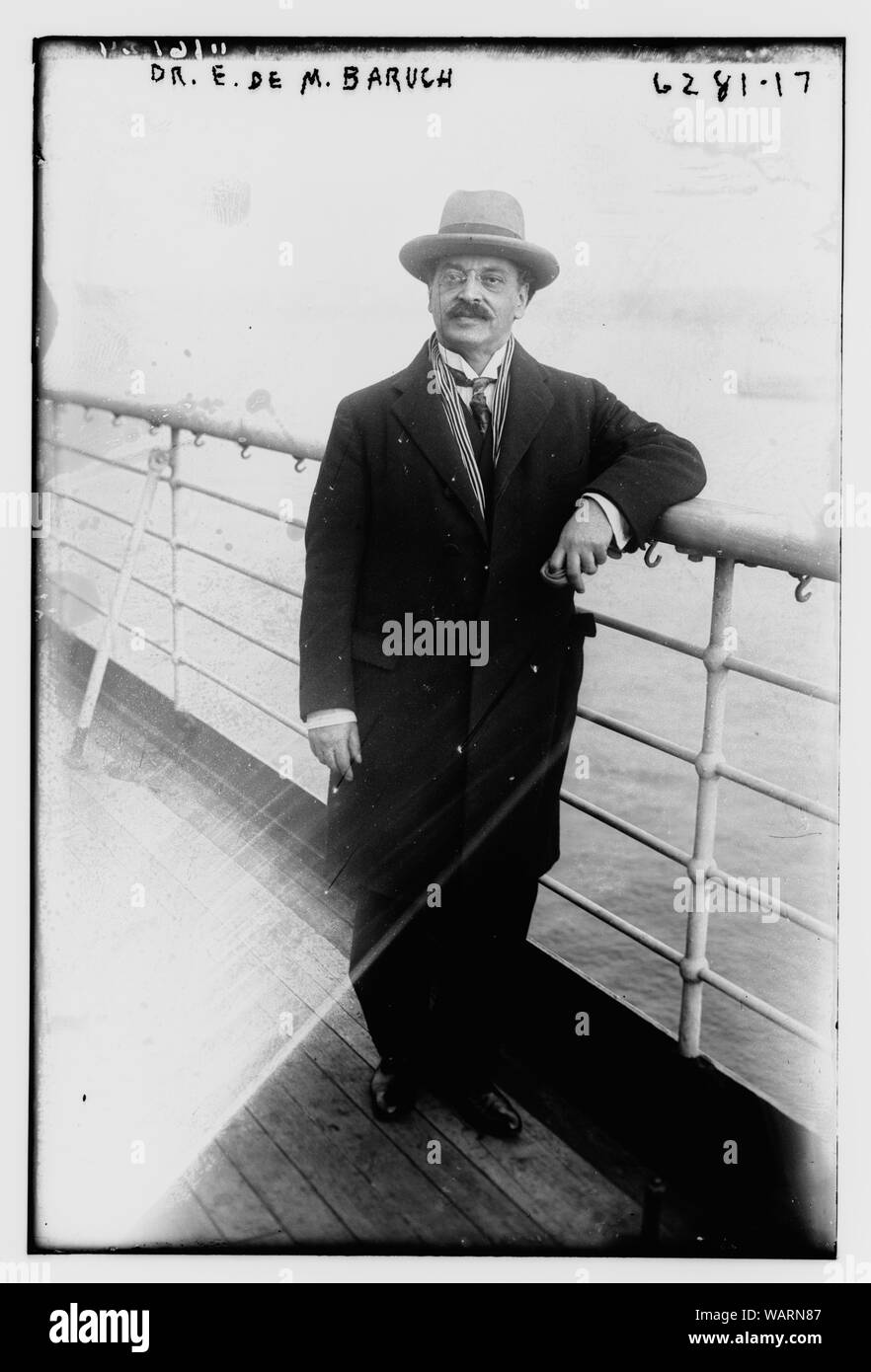 Dr. E. De M Baruch Stock Photo - Alamy