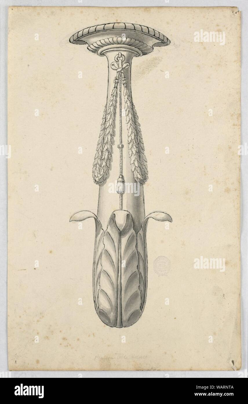 Drawing, Ornamental Motif, 1825–1830 Stock Photo - Alamy