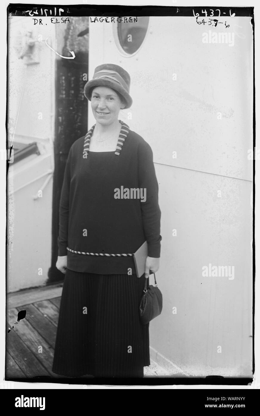 Dr. Elsa Lagergren Stock Photo - Alamy