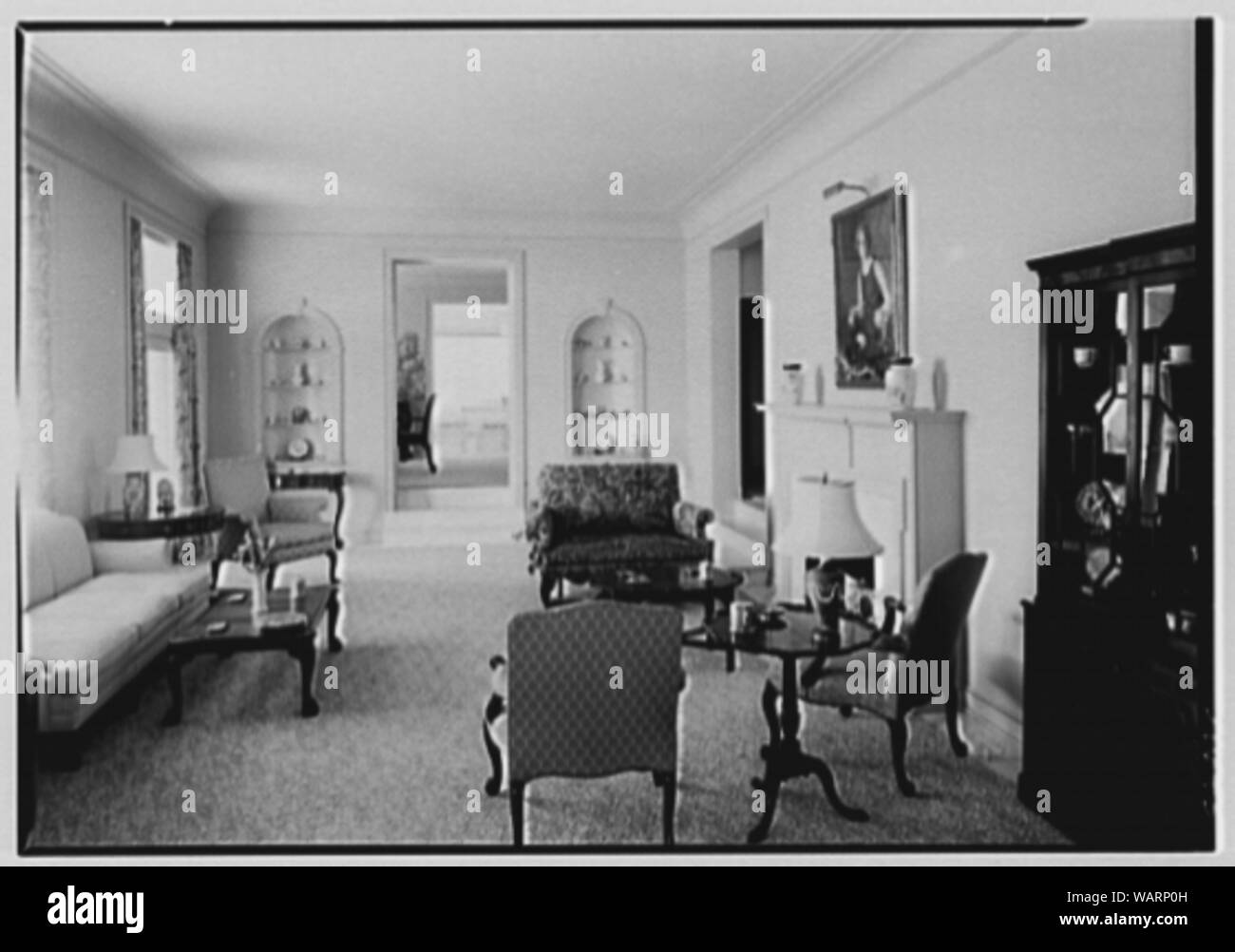 Dr. Elbert McLaurie, residence on Jackson St., Hollywood, Florida Stock ...