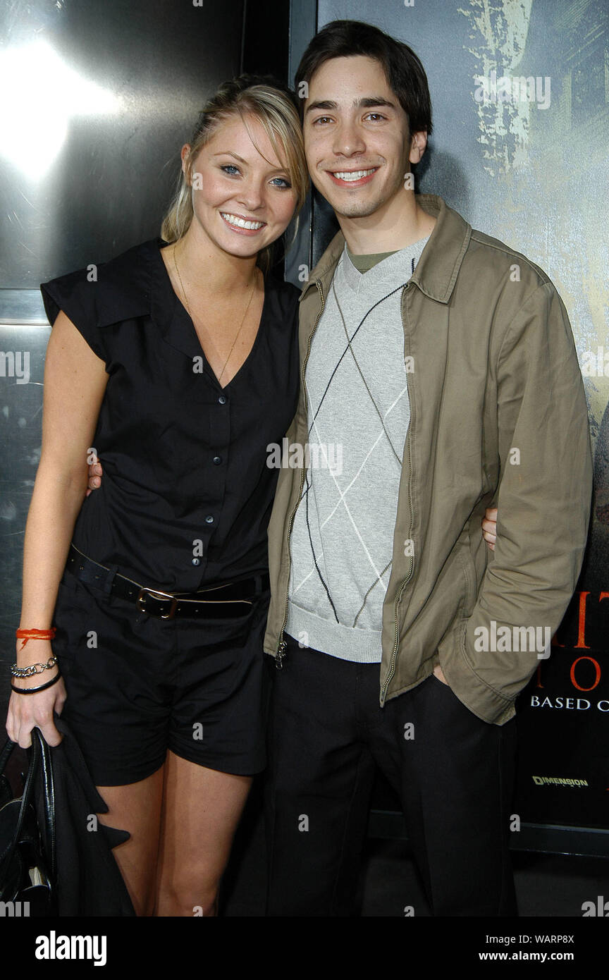 Justin Long and Katelin Doubleday at the World Premiere of "The ...