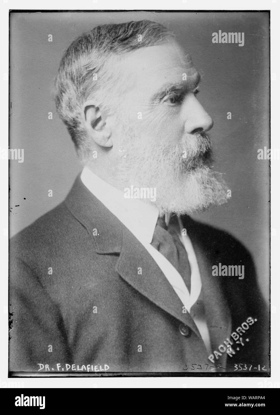 Dr. F. Delafield Stock Photo - Alamy