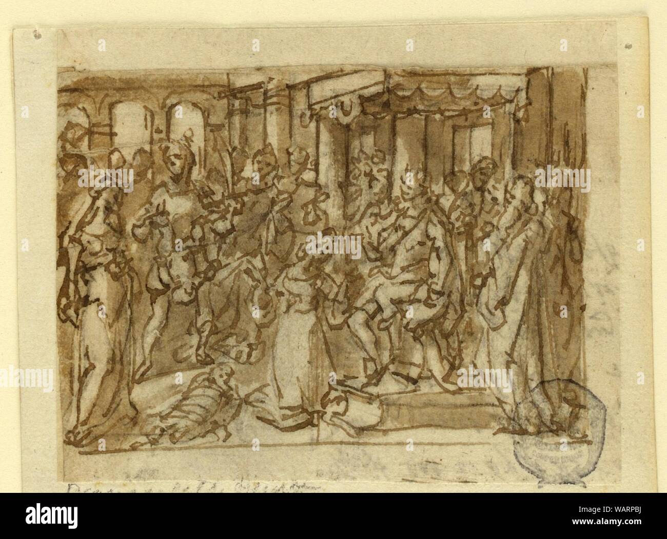 The judgment of solomon hi-res stock photography and images - Alamy