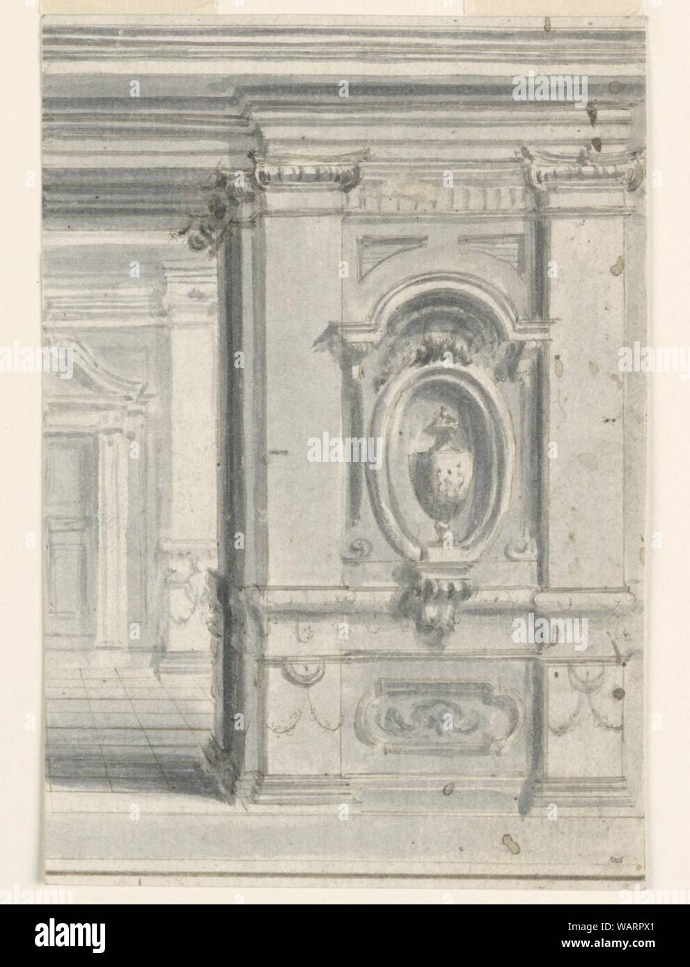 Antechamber drawing hi-res stock photography and images - Alamy