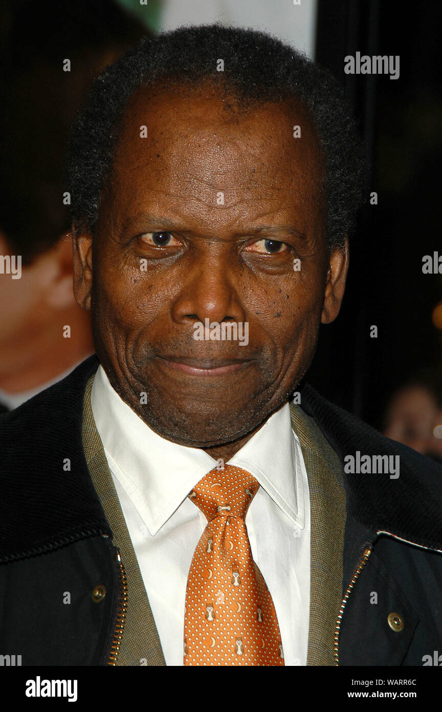 Sydney Poitier at the World Premiere of "The Wedding Date" held at the ...