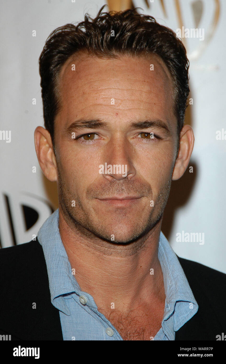 Luke Perry at The WB Network's 2005 All Star Party held at the Warner ...