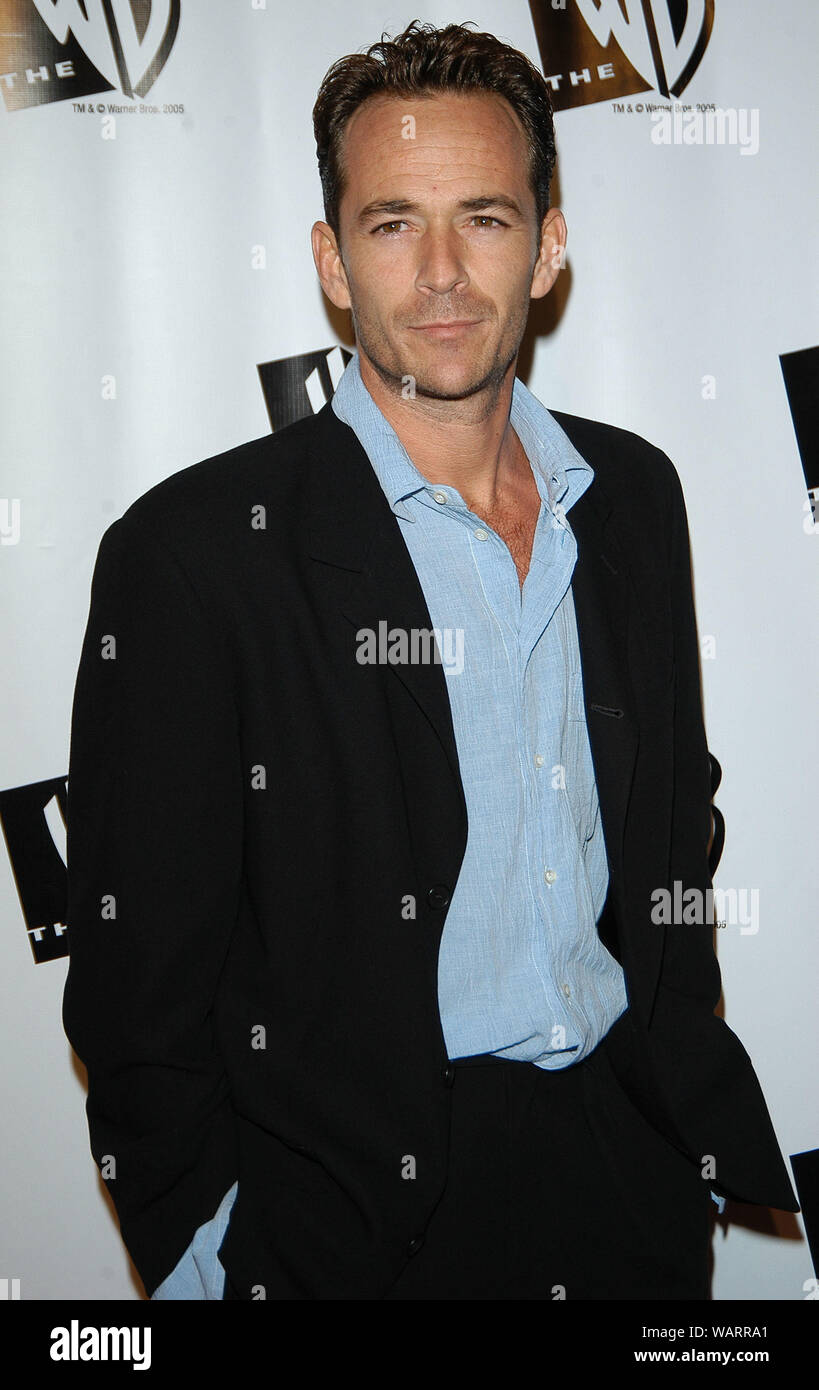 Luke Perry at The WB Network's 2005 All Star Party held at the Warner ...