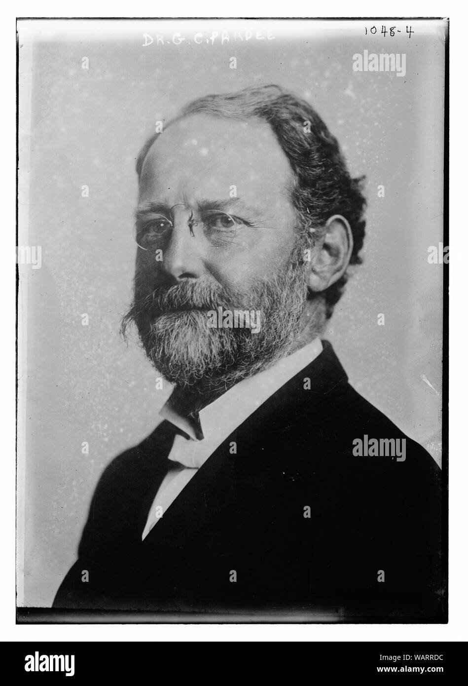 Dr. G.C. Pardee Stock Photo - Alamy