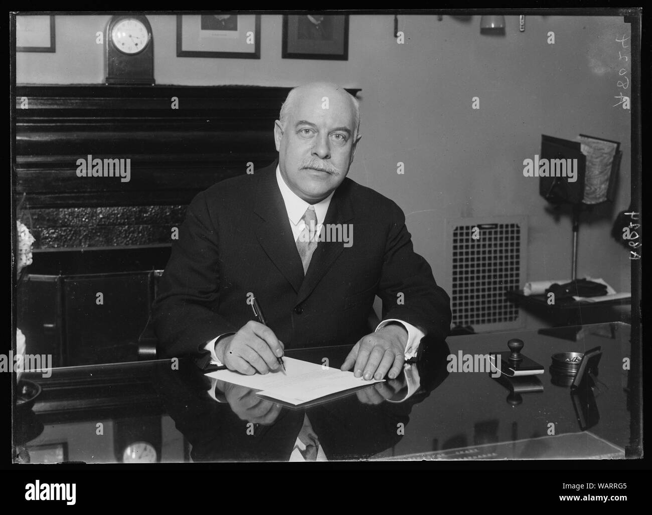 Dr. George K. Burgess of Bureau of Standards Stock Photo - Alamy