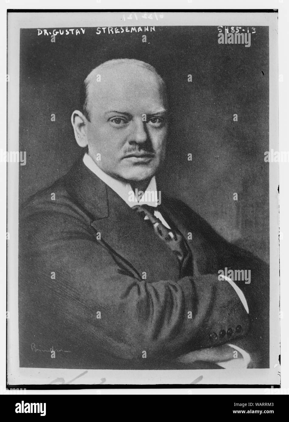 Dr. Gustav Stresemann Stock Photo - Alamy