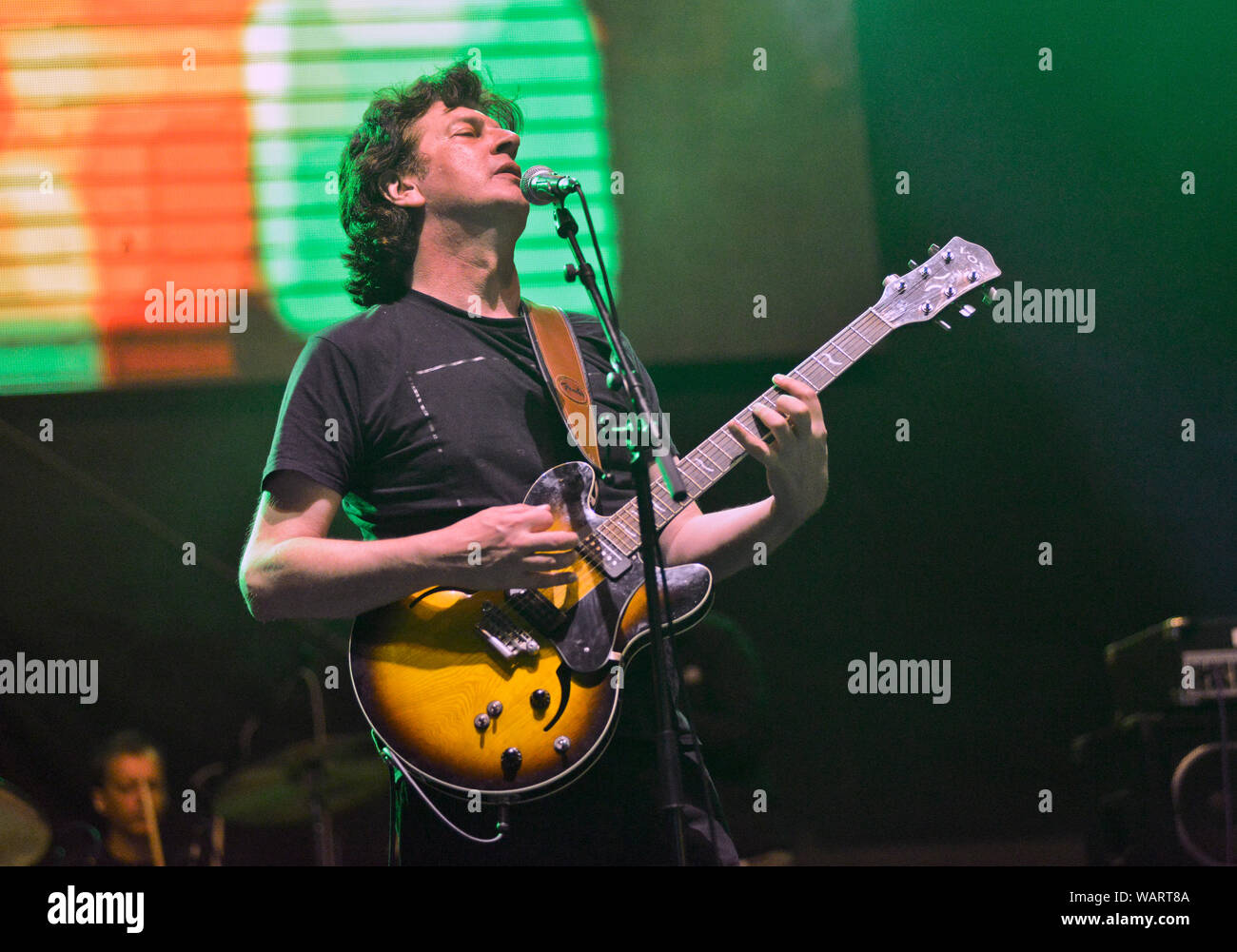 Momcilo Bajagic, from serbian band Bajaga i Instruktori Stock Photo - Alamy