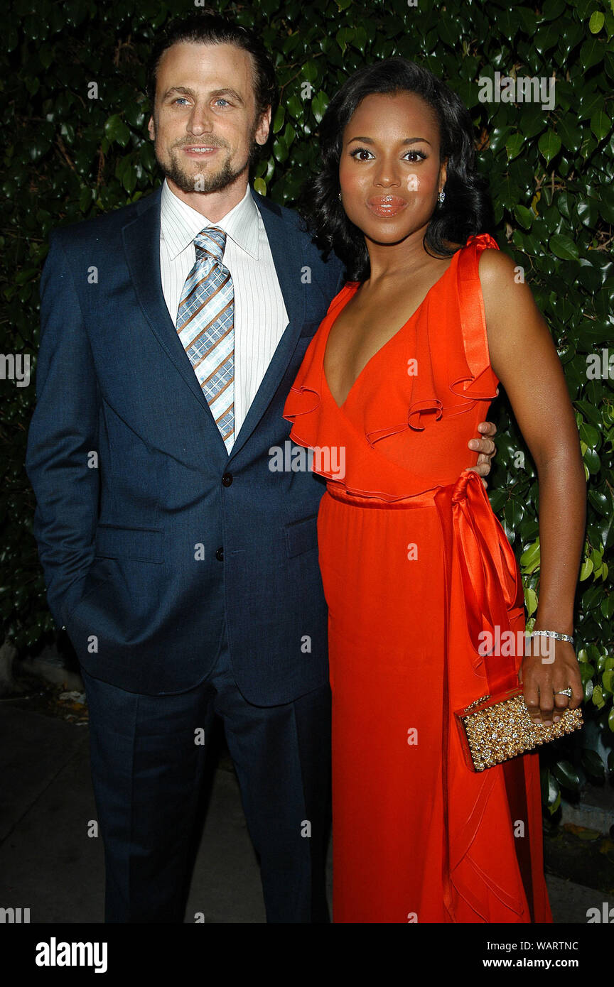 Kerry washington and fiance david moscow hi-res stock photography and ...
